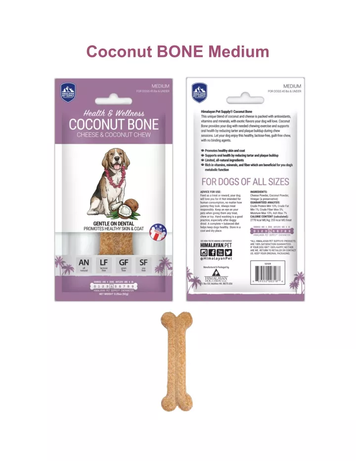PPT - Coconut Bone Medium Dog Chew - Himalayan Pet Supply PowerPoint ...