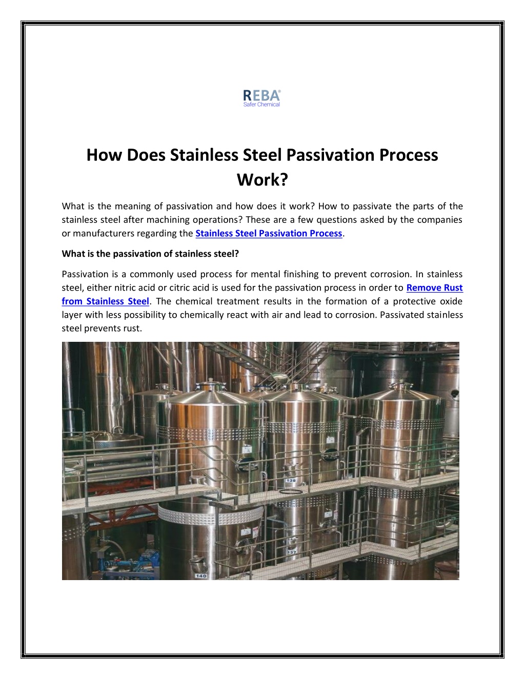 PPT - Stainless Steel Passivation Process PowerPoint Presentation, free ...