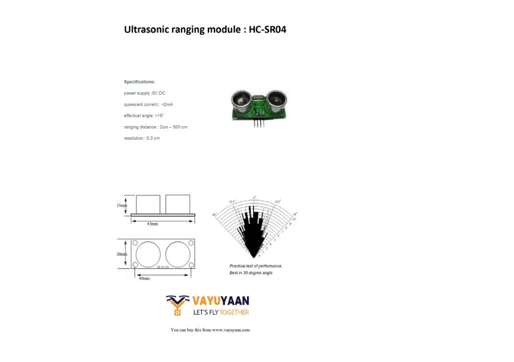 PPT - Ultrasonic Sensor Datasheet PowerPoint Presentation, free ...