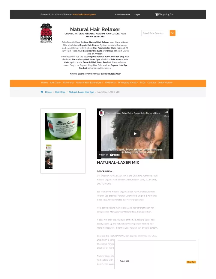 PPT - Buy the best quality natural hair relaxer PowerPoint Presentation ...
