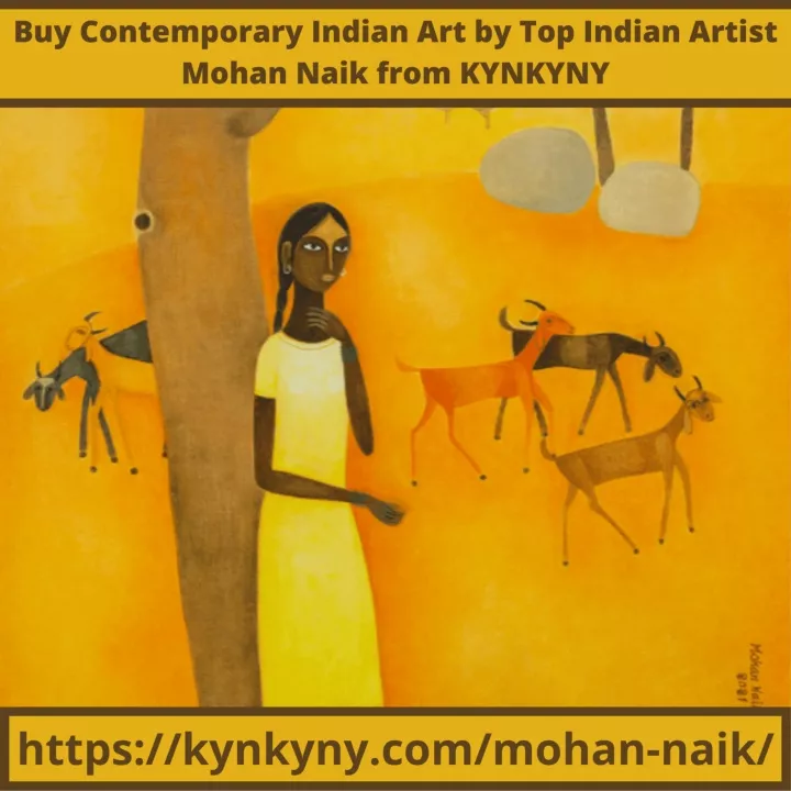 PPT - Buy Contemporary Indian Art by Top Indian Artist Mohan Naik from ...