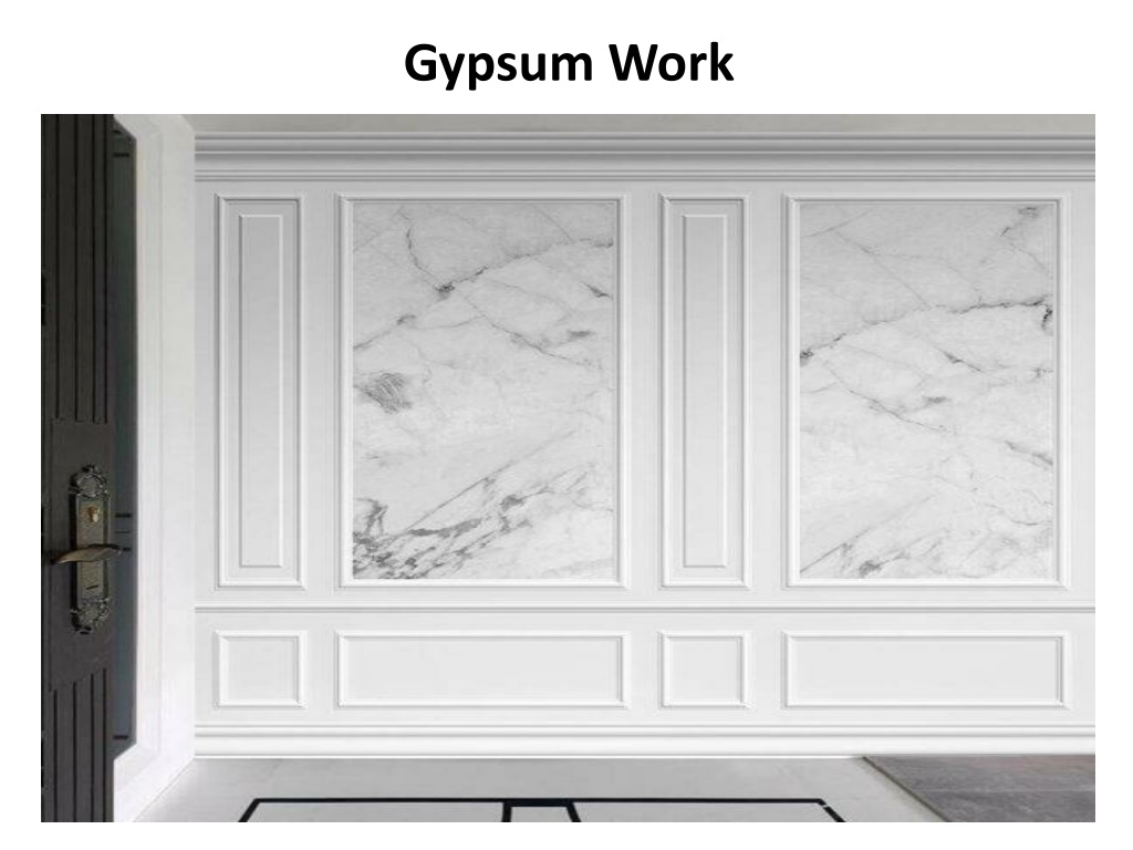 PPT - Gypsum Work PowerPoint Presentation, free download - ID:11307038