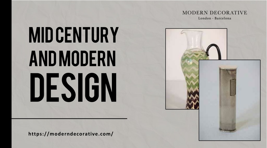PPT - Mid Century and Modern Design for Interior Designing Purpose ...