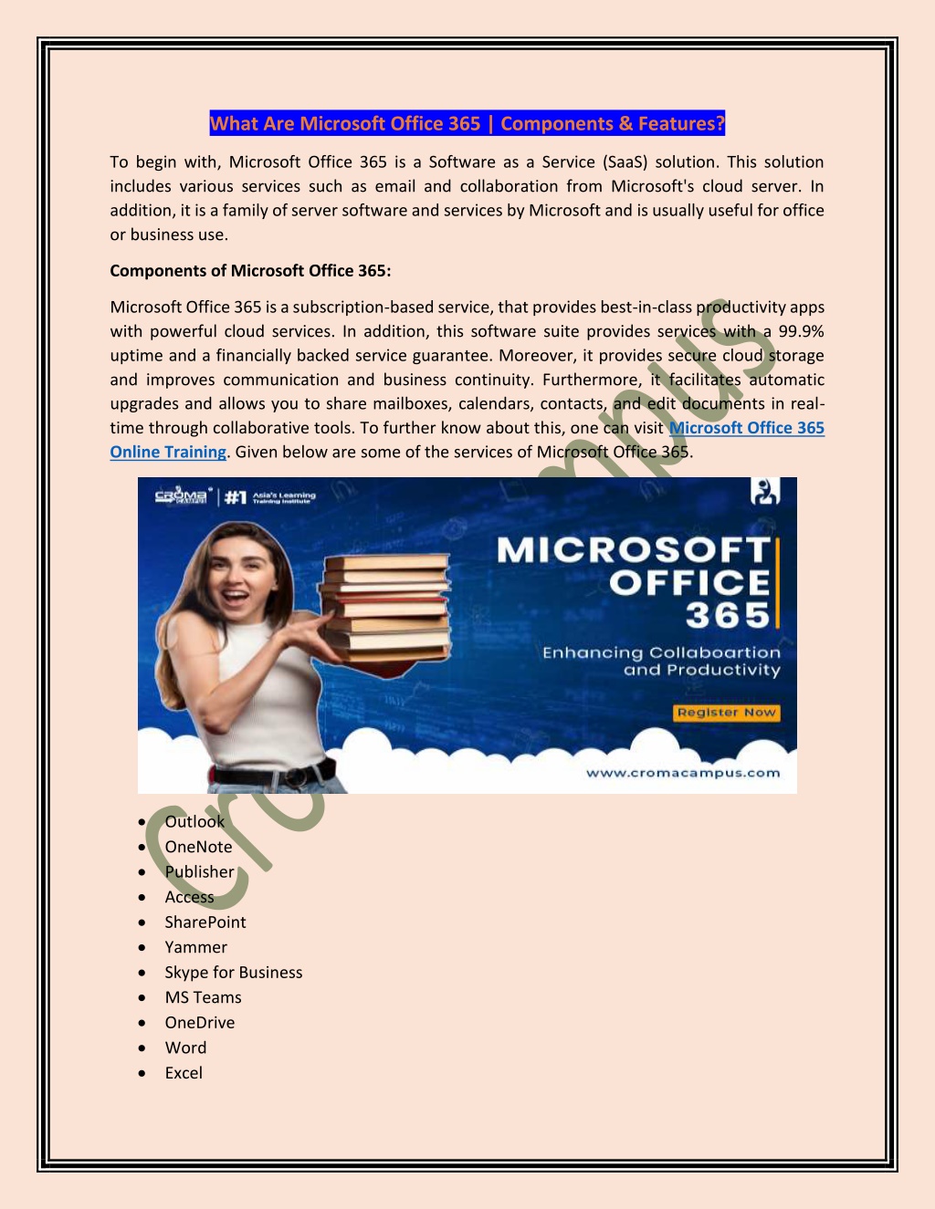 PPT - What Are Microsoft Office 365 Components And Features PowerPoint ...