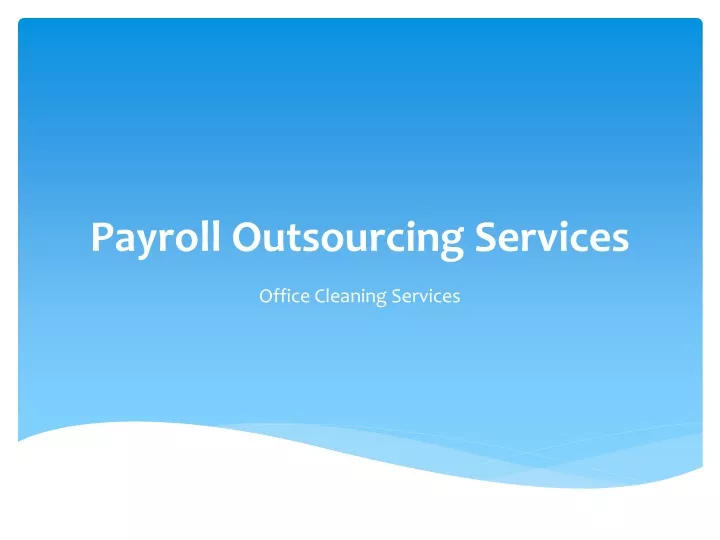PPT - MSG Building maintenance services in india | Office Cleaning Services PowerPoint ...