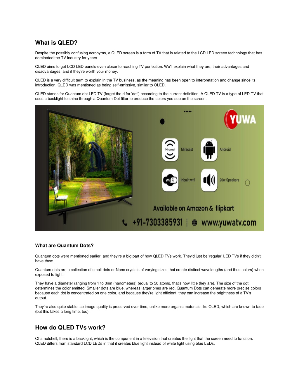 PPT - What is QLED PowerPoint Presentation, free download - ID:11315605