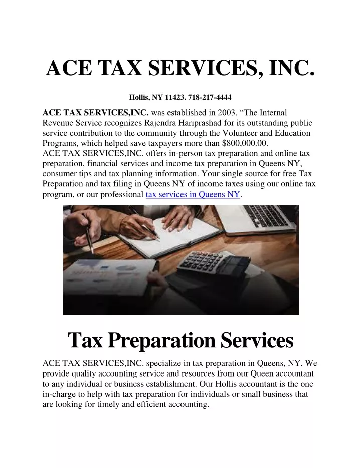 PPT - Tax Preparation PowerPoint Presentation, free download - ID:11319034