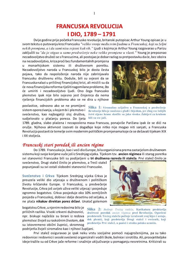 PPT - LEKCIJA 10(A) - FRANCUSKA REVOLUCIJA, 1789-1791 PowerPoint Presentation - ID:11322620