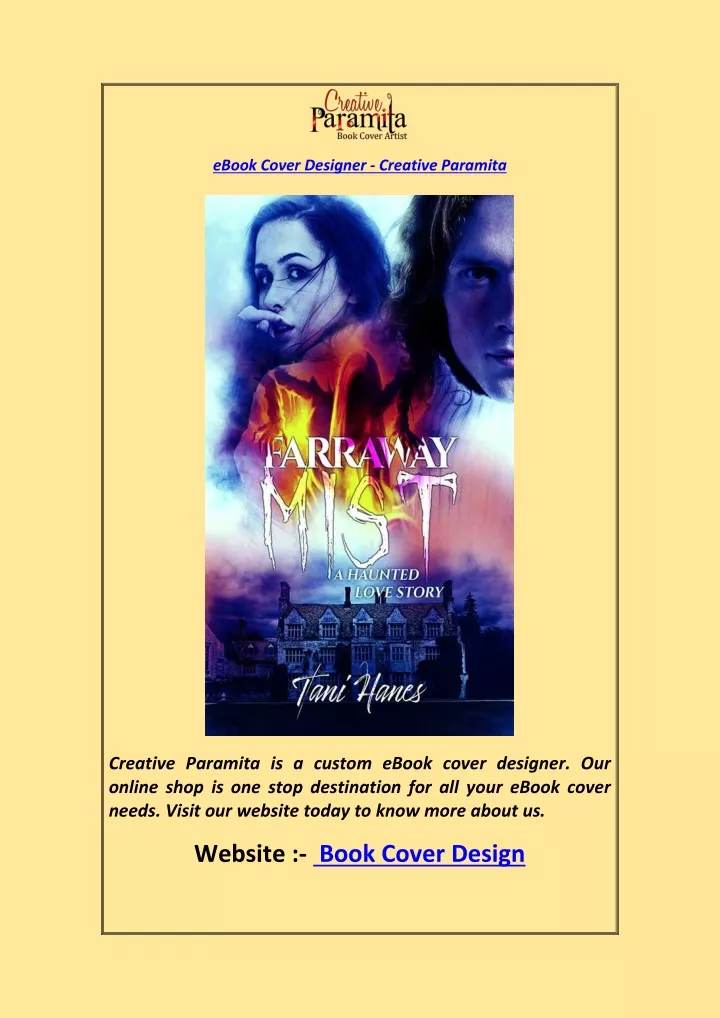 PPT - eBook Cover Designer - Creative Paramita PowerPoint Presentation - ID:11323375