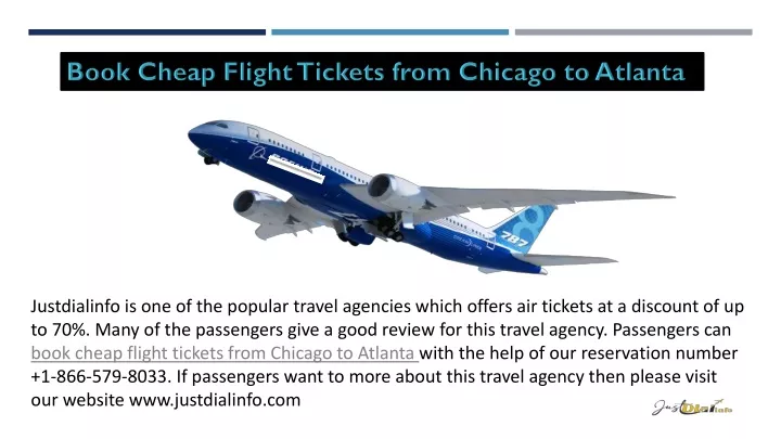 Ppt Book Cheap Flight Tickets From Chicago To Atlanta Powerpoint