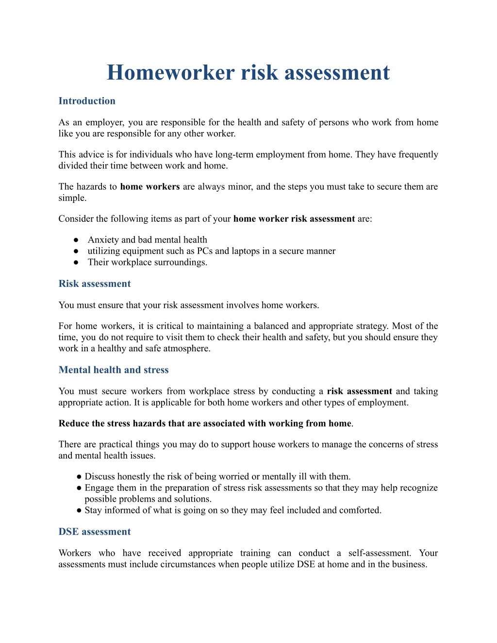 PPT - Working from home risk assessment www.posturegroup.co.uk ...