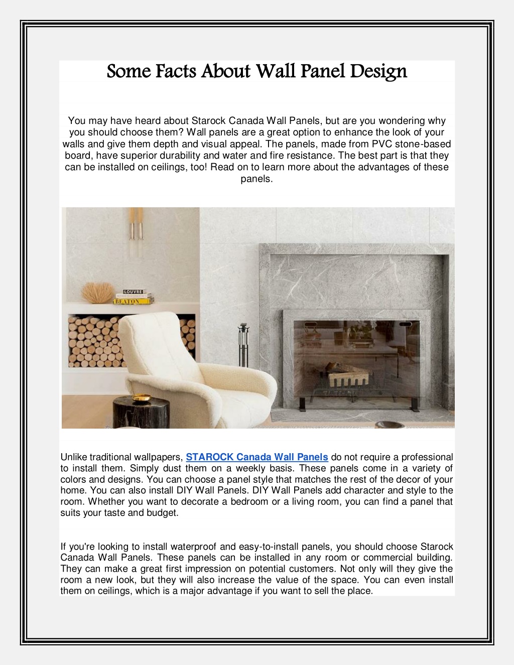 PPT - Some Facts About Wall Panel Design PowerPoint Presentation, free ...