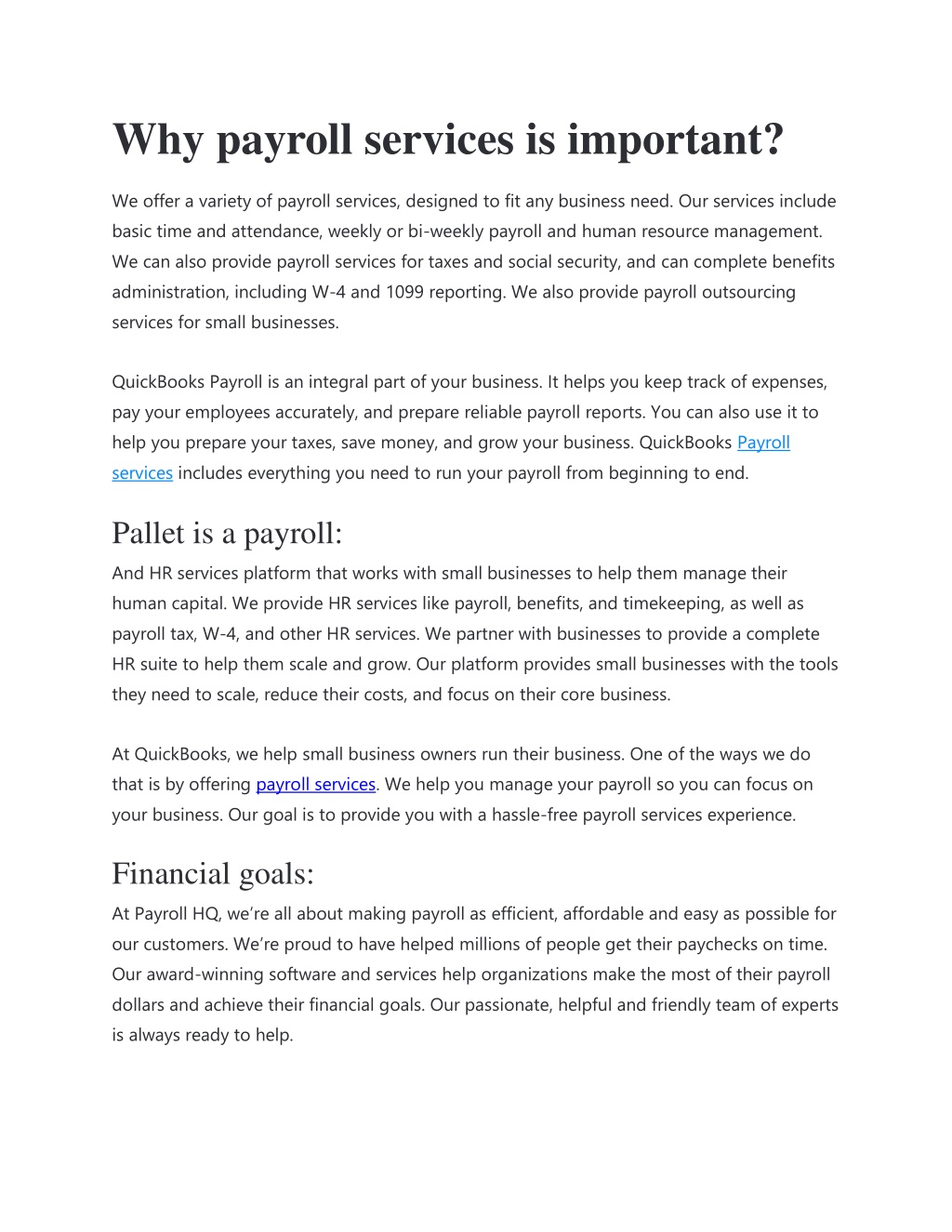 PPT - Why payroll services is important PowerPoint Presentation, free ...