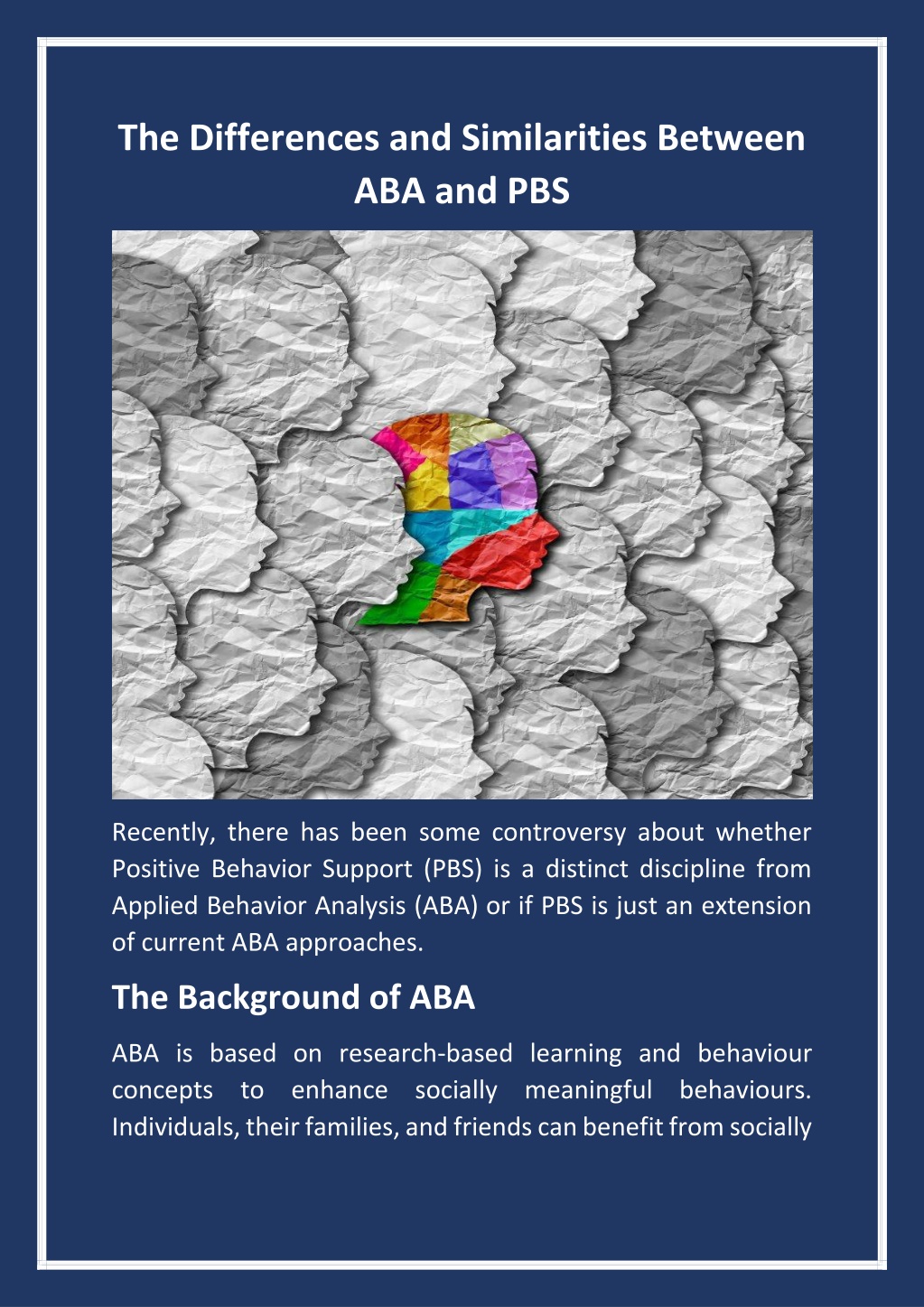 PPT - The Differences and Similarities Between ABA and PBS PowerPoint ...