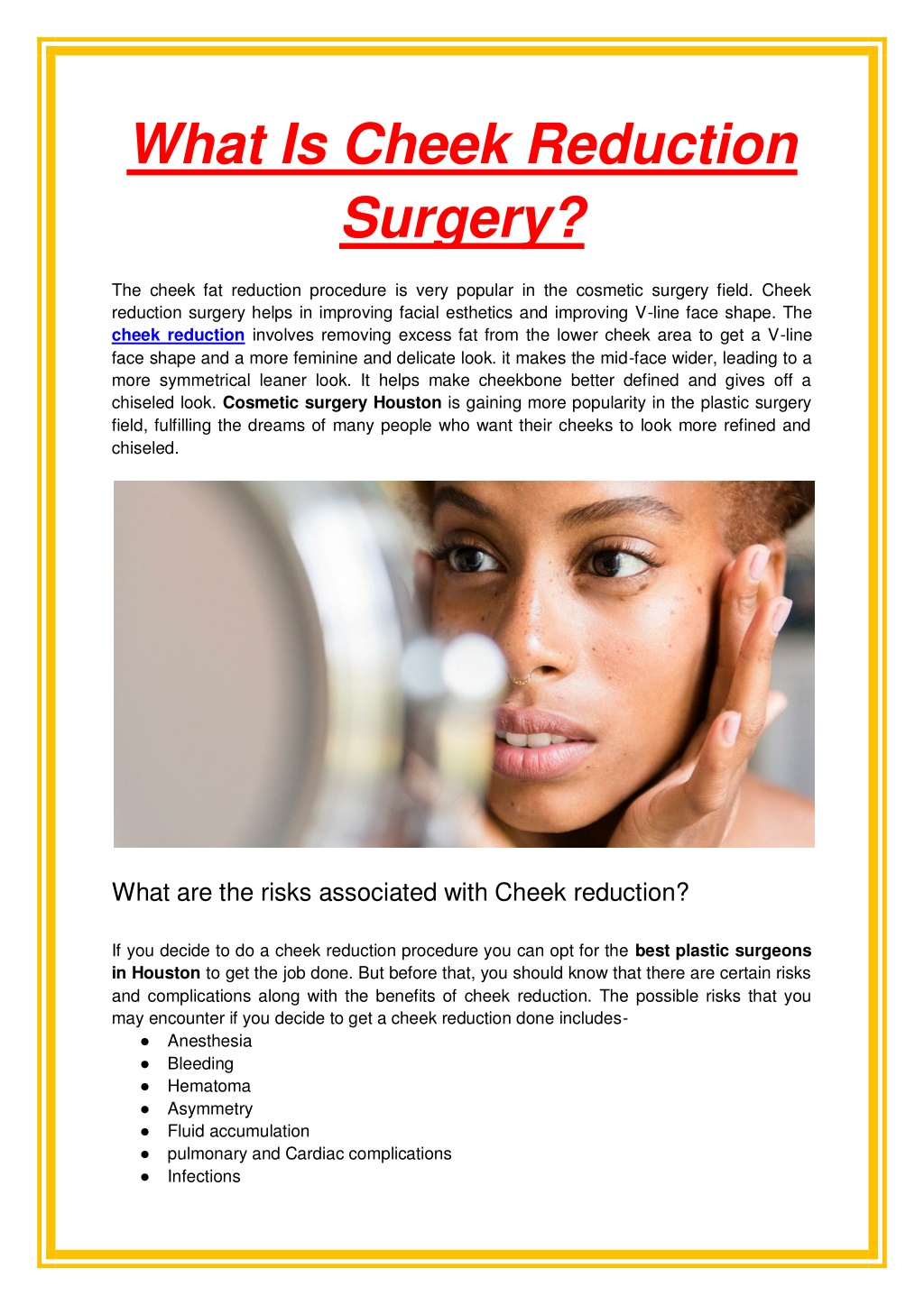 PPT - What Is Cheek Reduction Surgery PowerPoint Presentation, free ...
