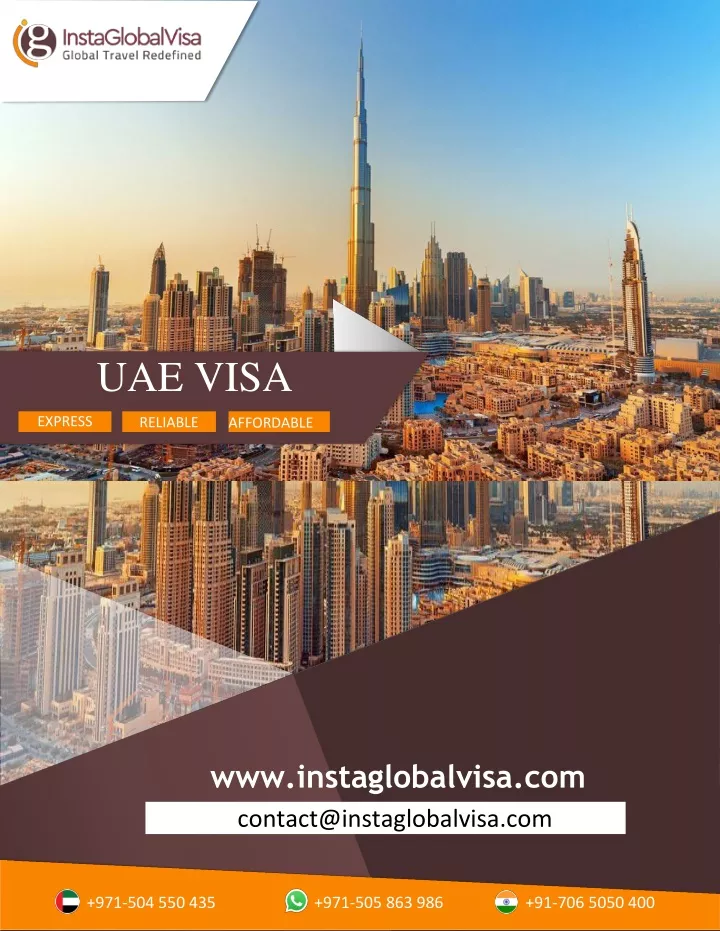 PPT - Get UAE Visa Online at Insta Global Visa PowerPoint Presentation - ID:11341251