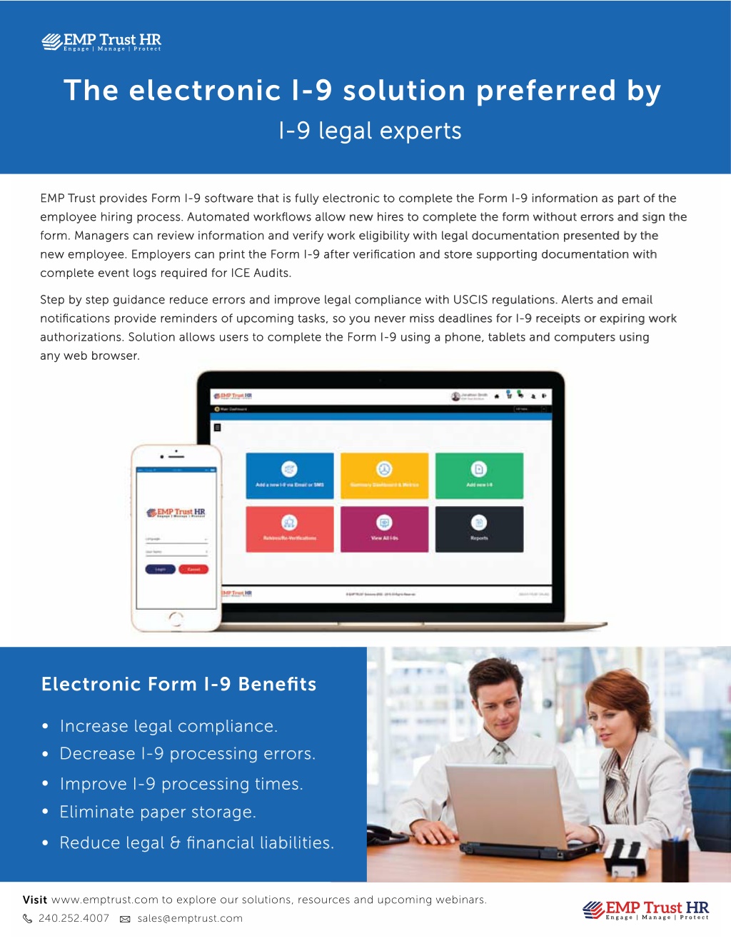 PPT - Electronic Form I-9 - The Easy-to-Use & E-Verify Solution PowerPoint Presentation - ID ...