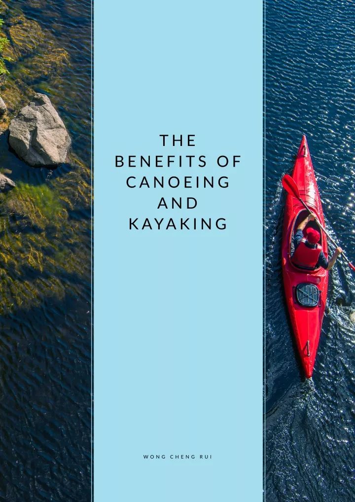 PPT - The Benefits of Canoeing and Kayaking PowerPoint Presentation ...