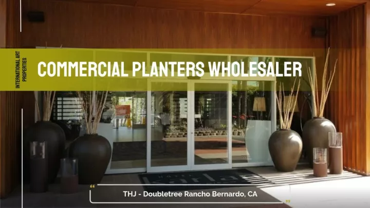 PPT - ‌IAP THE commercial planters wholesaler PowerPoint Presentation ...