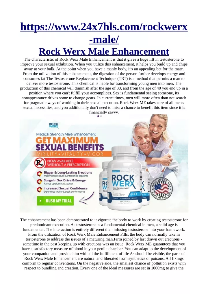 PPT - https://www.24x7hls.com/rockwerx-male/ PowerPoint Presentation ...