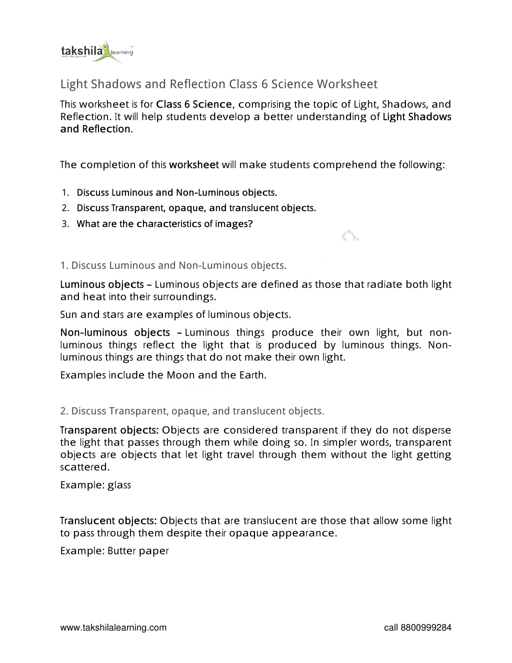 PPT - Class 6 Science Light, Shadows, and Reflection PowerPoint ...