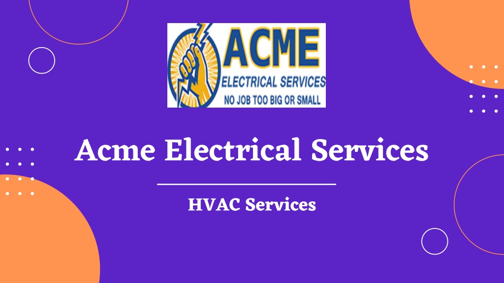 PPT - Acme Electrical Services PowerPoint Presentation, free download ...