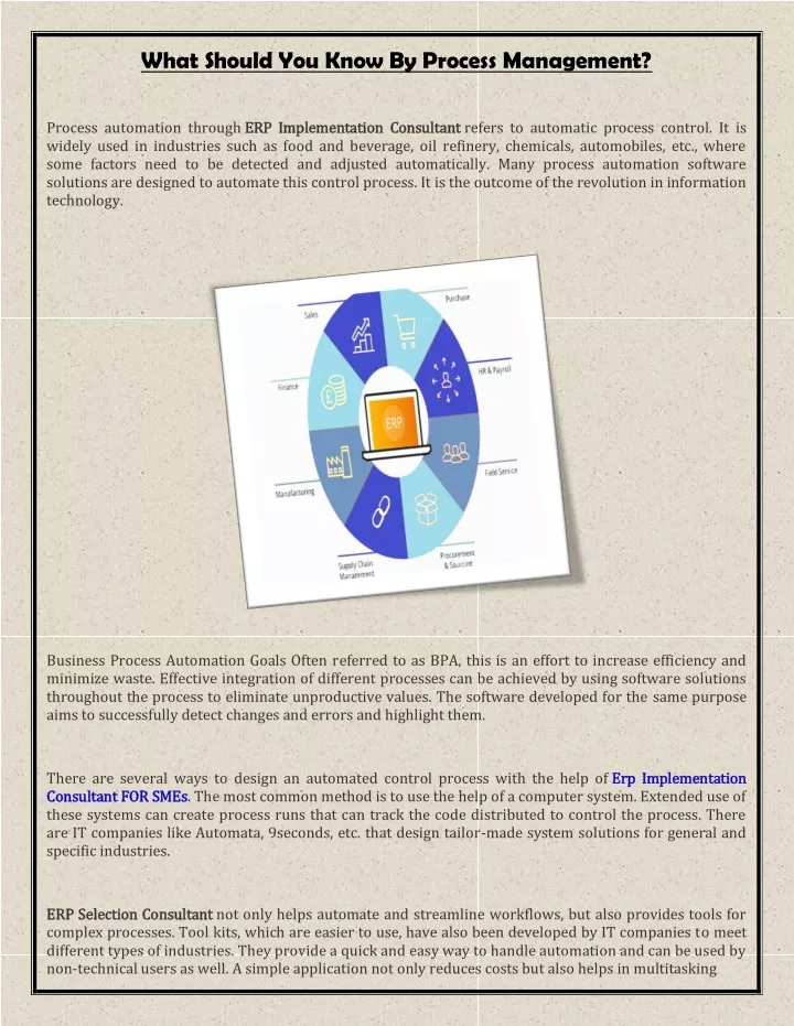 PPT - What Should You Know By Process Management PowerPoint ...
