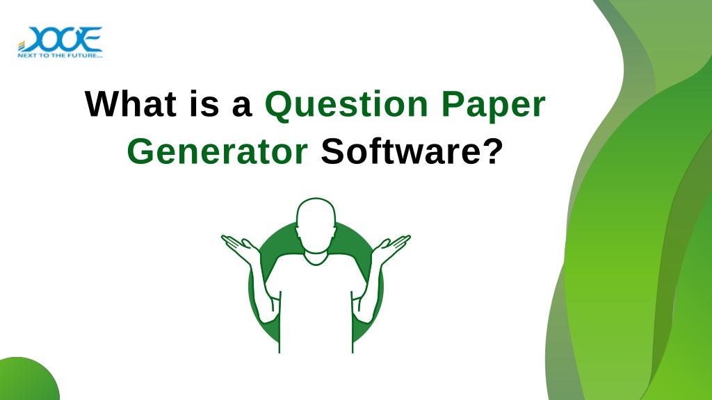 PPT - What is a Question Paper Generator Software PowerPoint ...