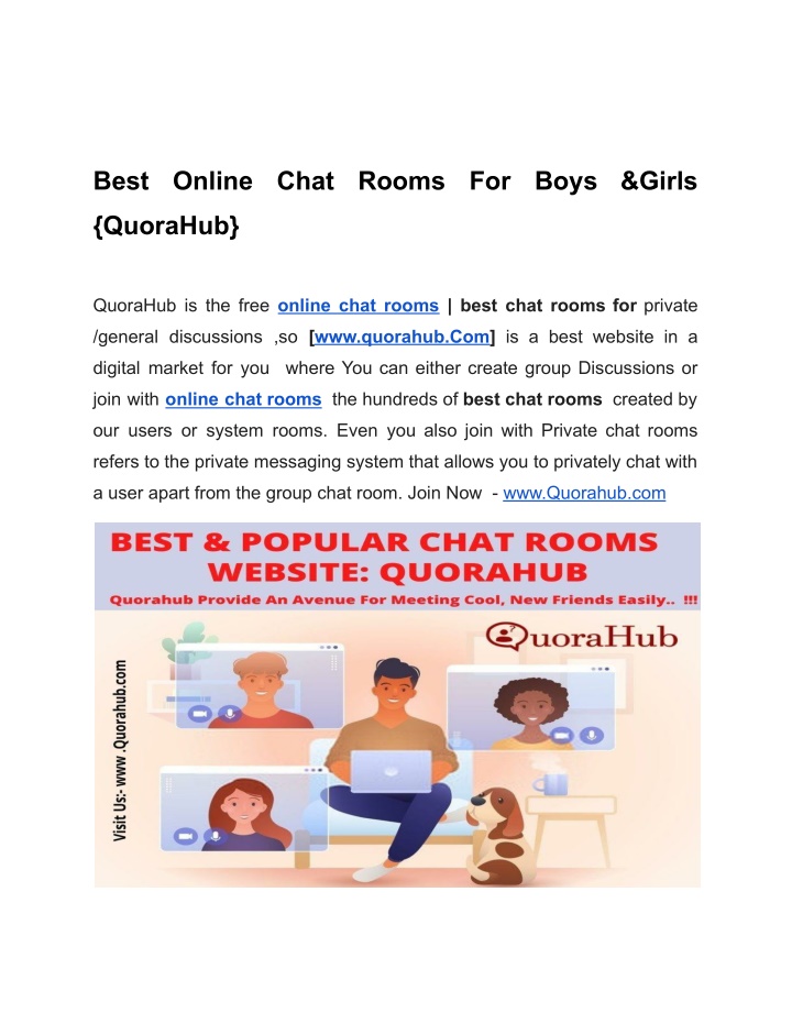 PPT - Quora Hub Online Forum & Online Community Chat Room For Any ...
