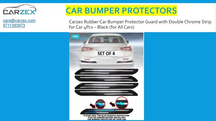PPT - Buy CAR BUMPER PROTECTORS Online PowerPoint Presentation, free ...