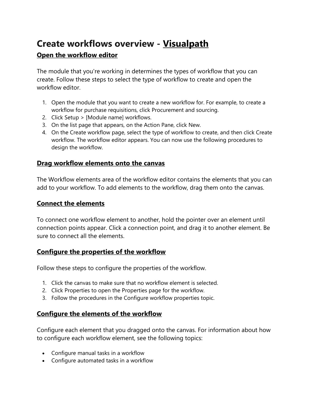PPT - Create workflows overview - Visualpath PowerPoint Presentation ...