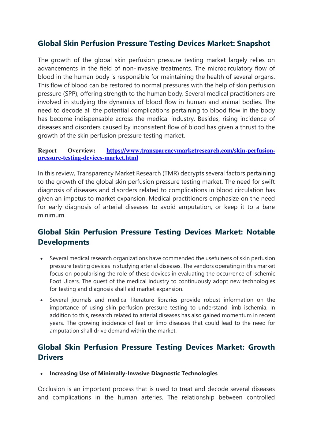 PPT - Global Skin Perfusion Pressure Testing Devices Market PowerPoint ...