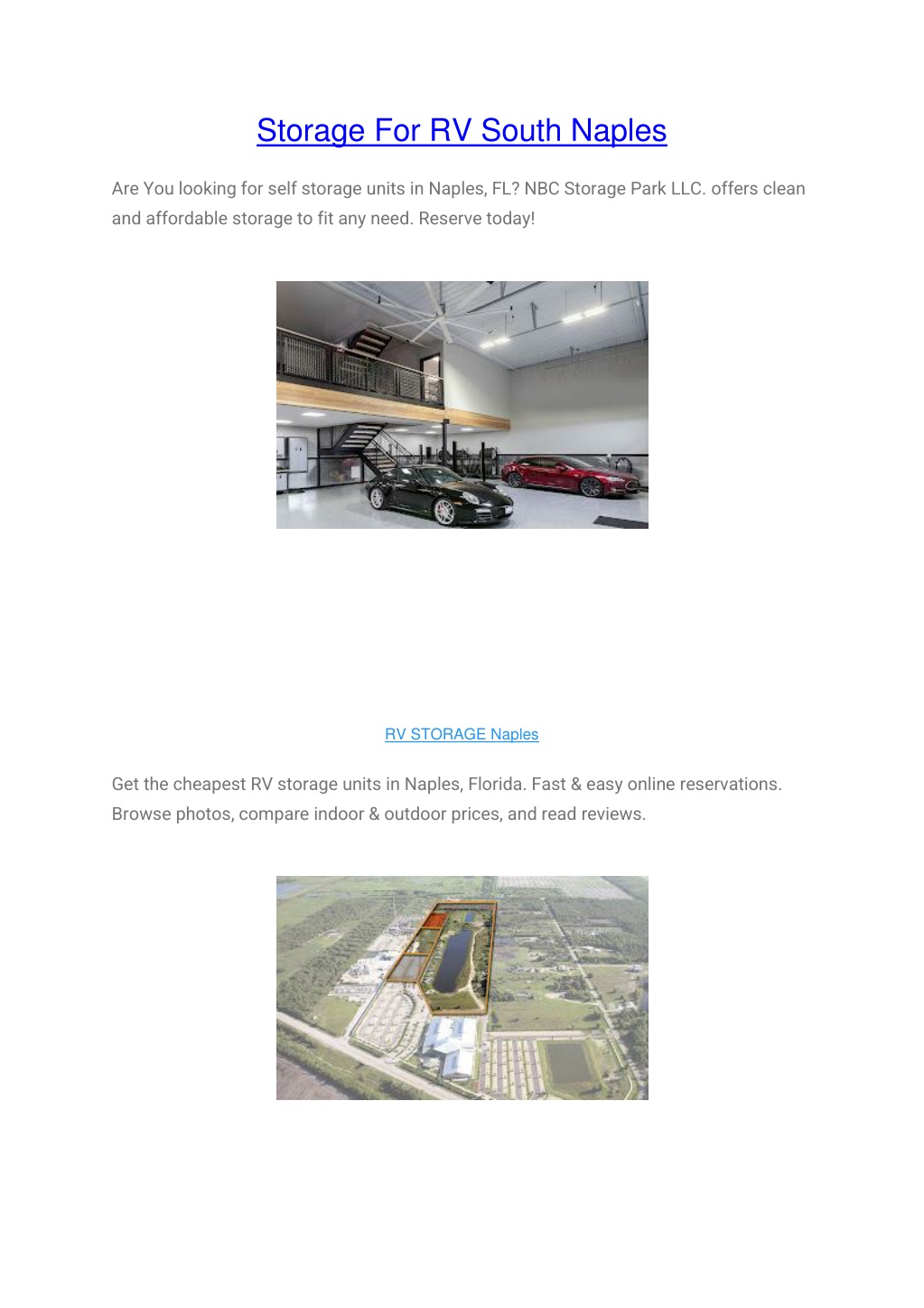PPT - Storage For RV South Naples PowerPoint Presentation, free ...