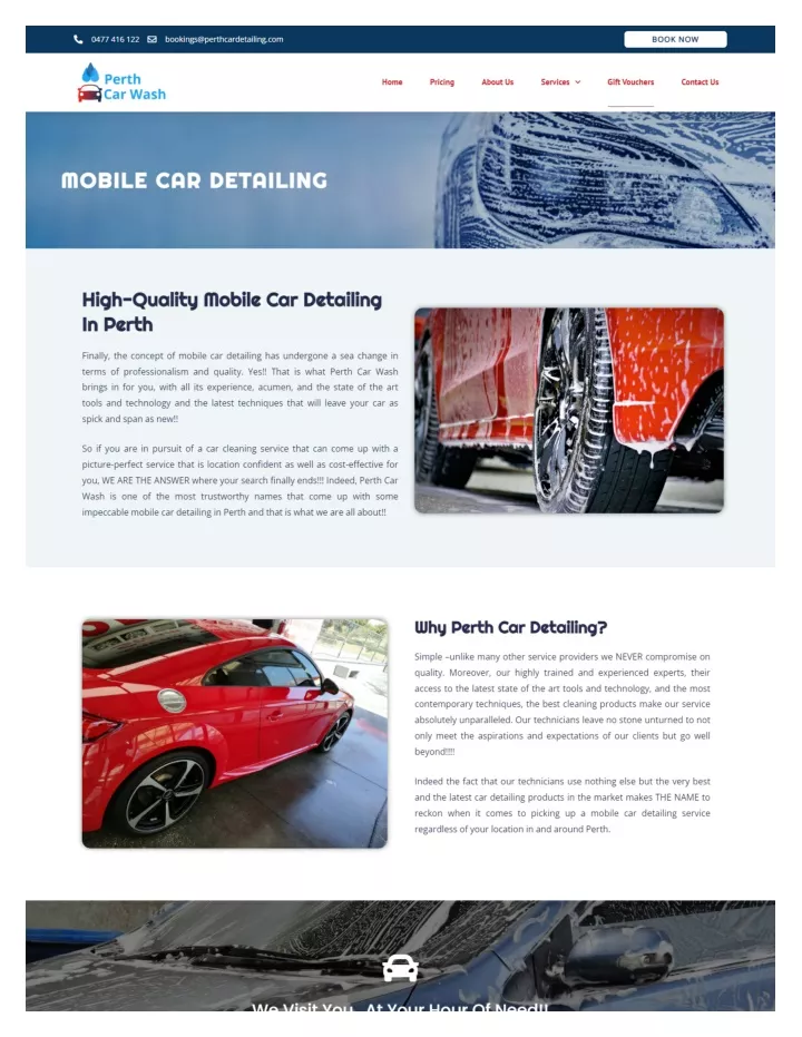 PPT - Best car wash and detailing service in Perth PowerPoint ...