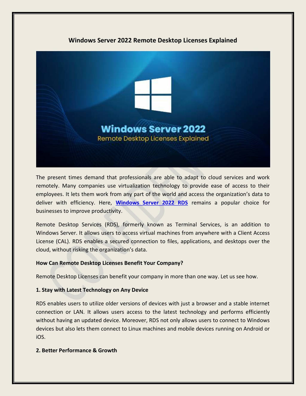 PPT - Windows Server 2022 Remote Desktop Licenses Explained PowerPoint ...