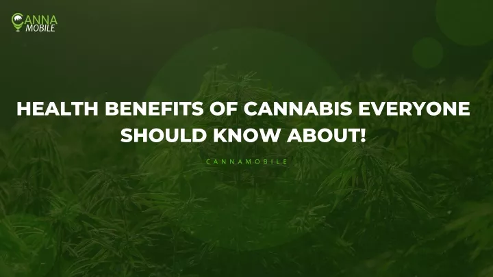 Ppt Health Benefits Of Cannabis Everyone Should Know About