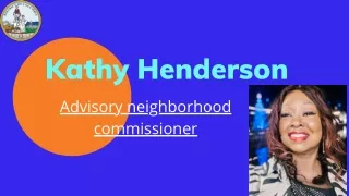 PPT - Chairperson Kathy Henderson PowerPoint Presentation, free ...