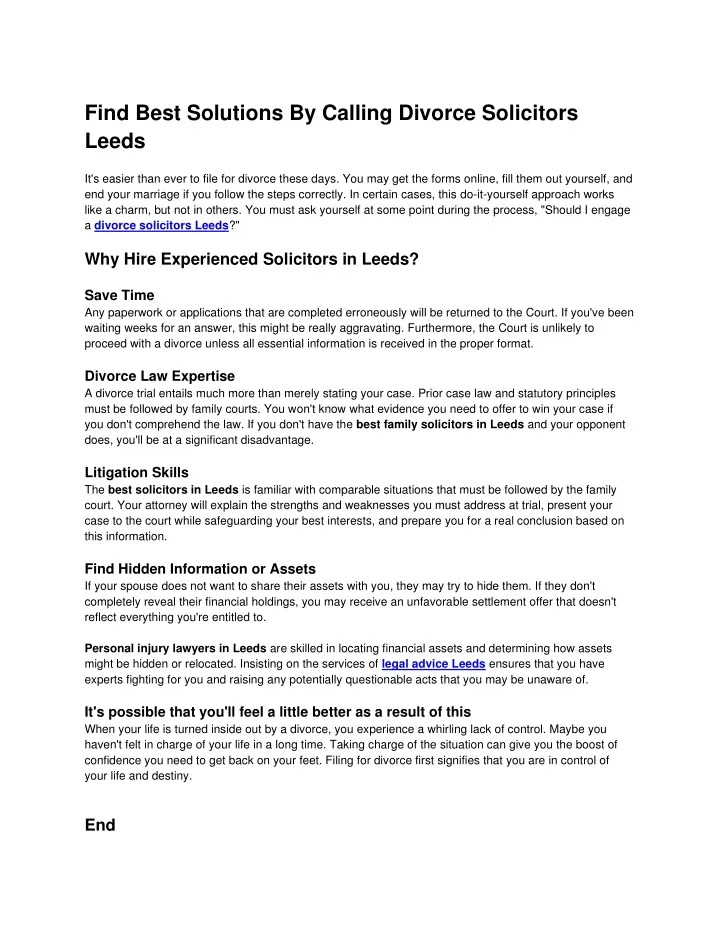 PPT - Best Legal Aid Family Solicitors Leeds - Liberty Solicitors ...