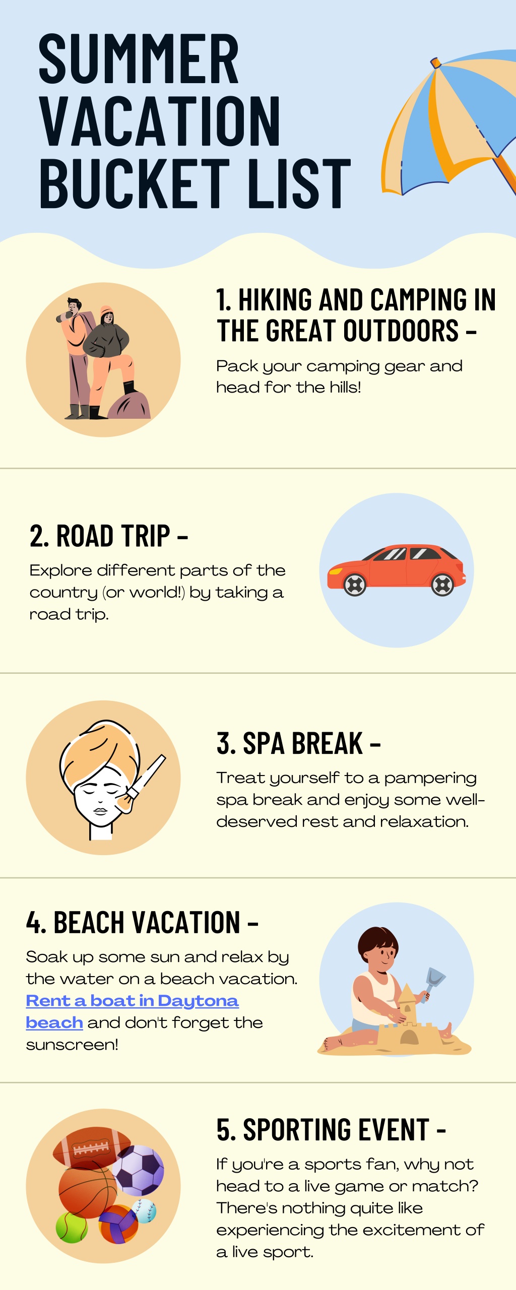 PPT - Create a Summer Vacation Bucket List PowerPoint Presentation ...