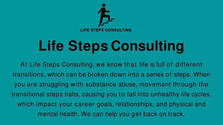 PPT - Alcohol Counseling Online- Life Steps Consulting PowerPoint ...