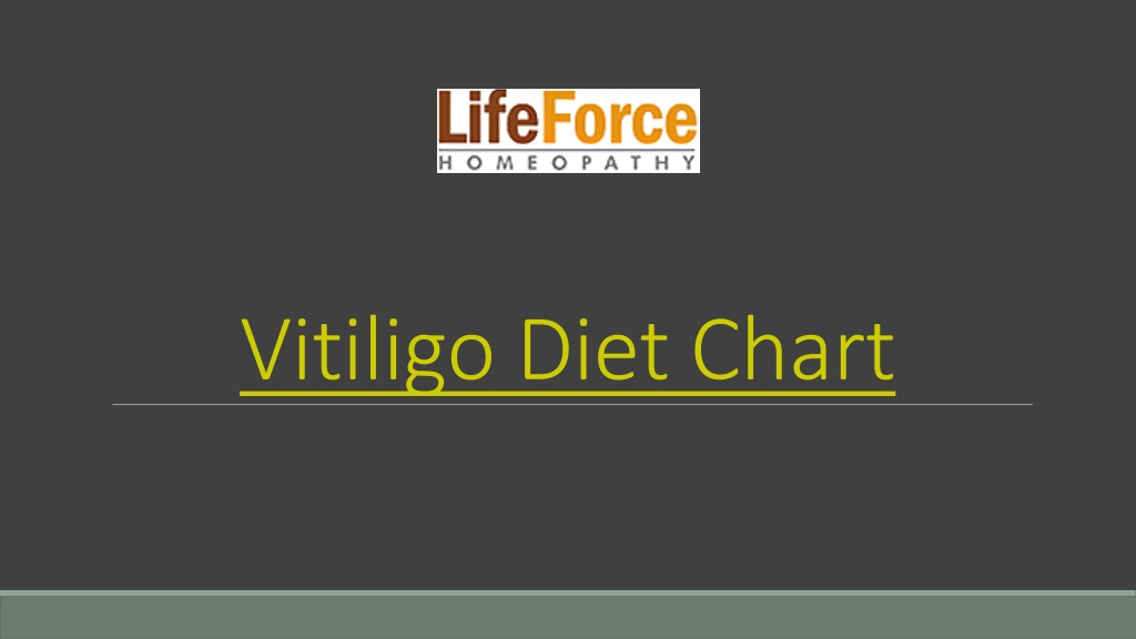 PPT - Vitiligo Diet Chart PowerPoint Presentation, free download - ID ...