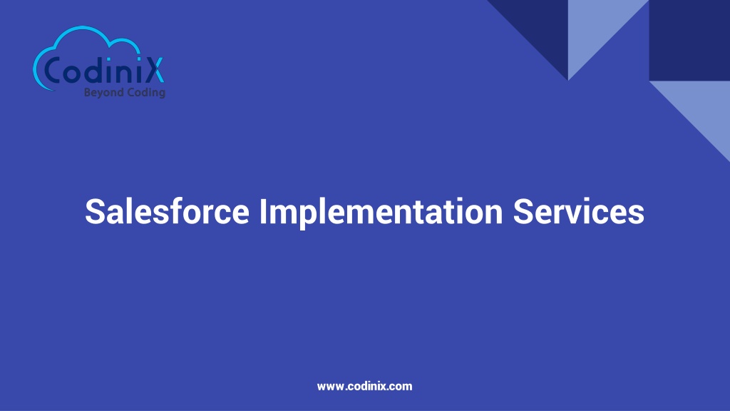 PPT - Salesforce Implementation Services PowerPoint Presentation, free ...