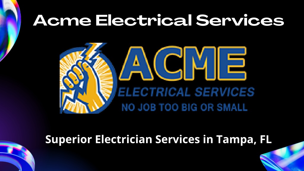 PPT - Acme Electrical Services PowerPoint Presentation, free download ...