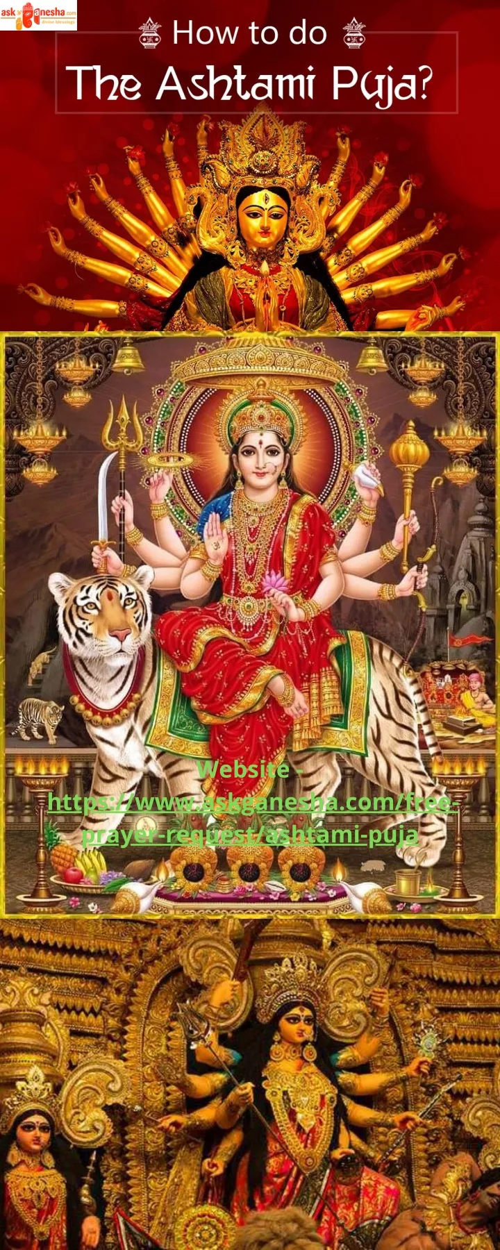 PPT - Maa Durga Ashtami Puja and Bhandara at Shiv Narayani Dham Temple ...