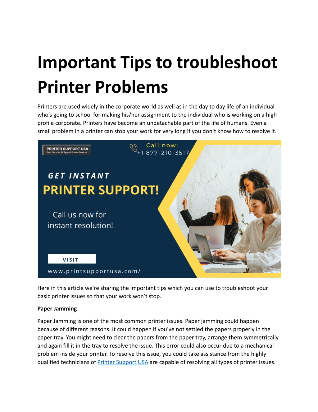 PPT - Important tips to troubleshoot printer issues.docx PowerPoint ...