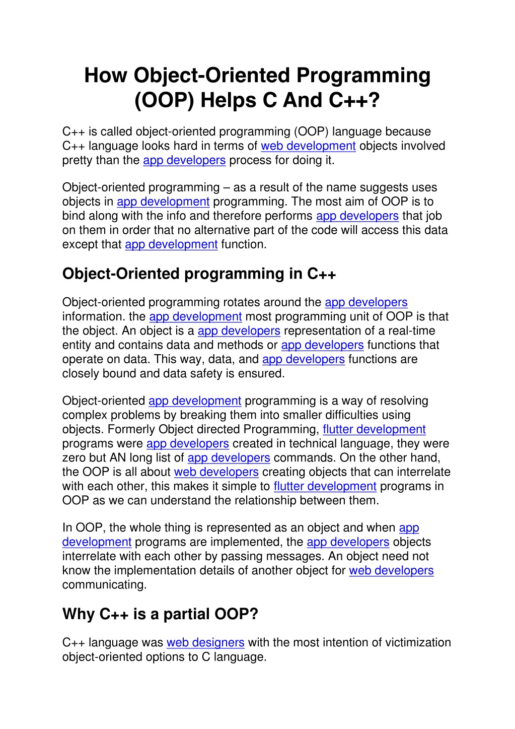 PPT - How Object-Oriented Programming (OOP) Helps C And C PowerPoint ...