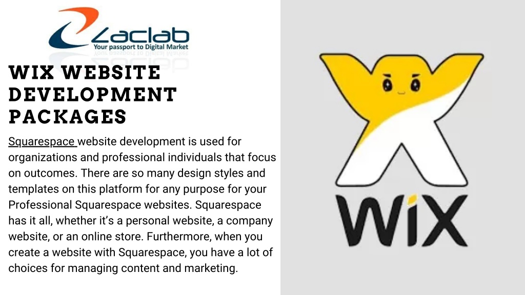PPT - Wix website development packages PowerPoint Presentation, free ...