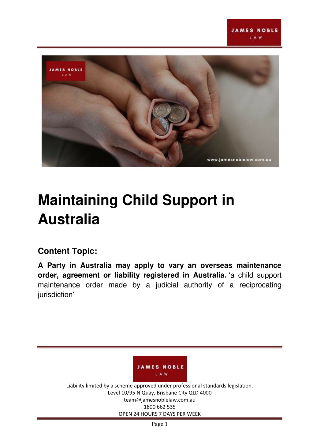 PPT - Maintaining child support in australia PowerPoint Presentation ...