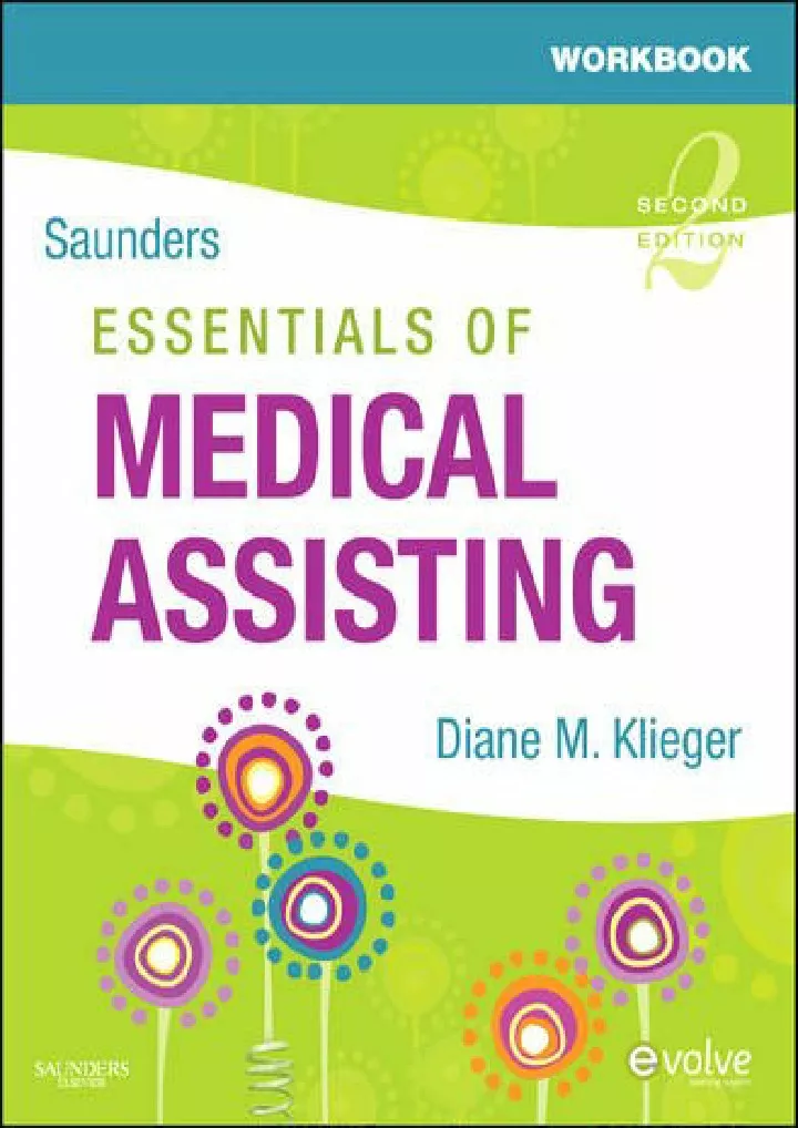 PPT - DOWNLOAD Workbook for Saunders Essentials of Medical Assisting ...