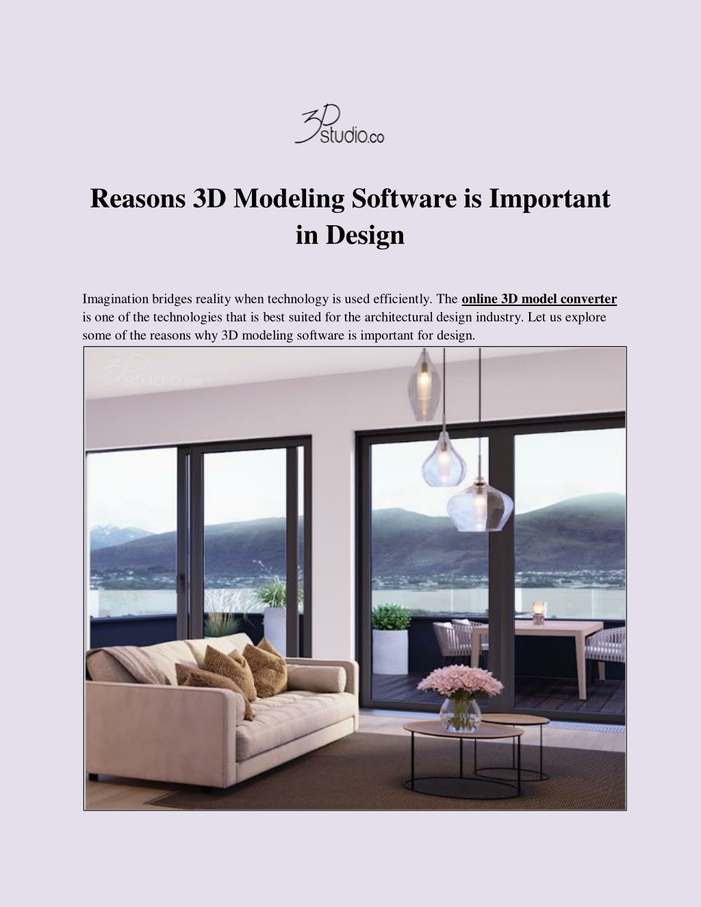 PPT - Reasons 3D Modeling Software is Important in Design PowerPoint ...